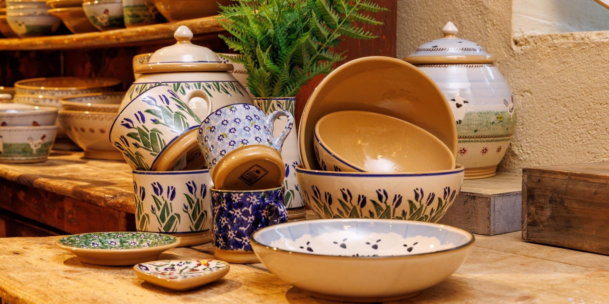 Nicholas Mosse Handcrafted Irish Table and Giftware Pottery