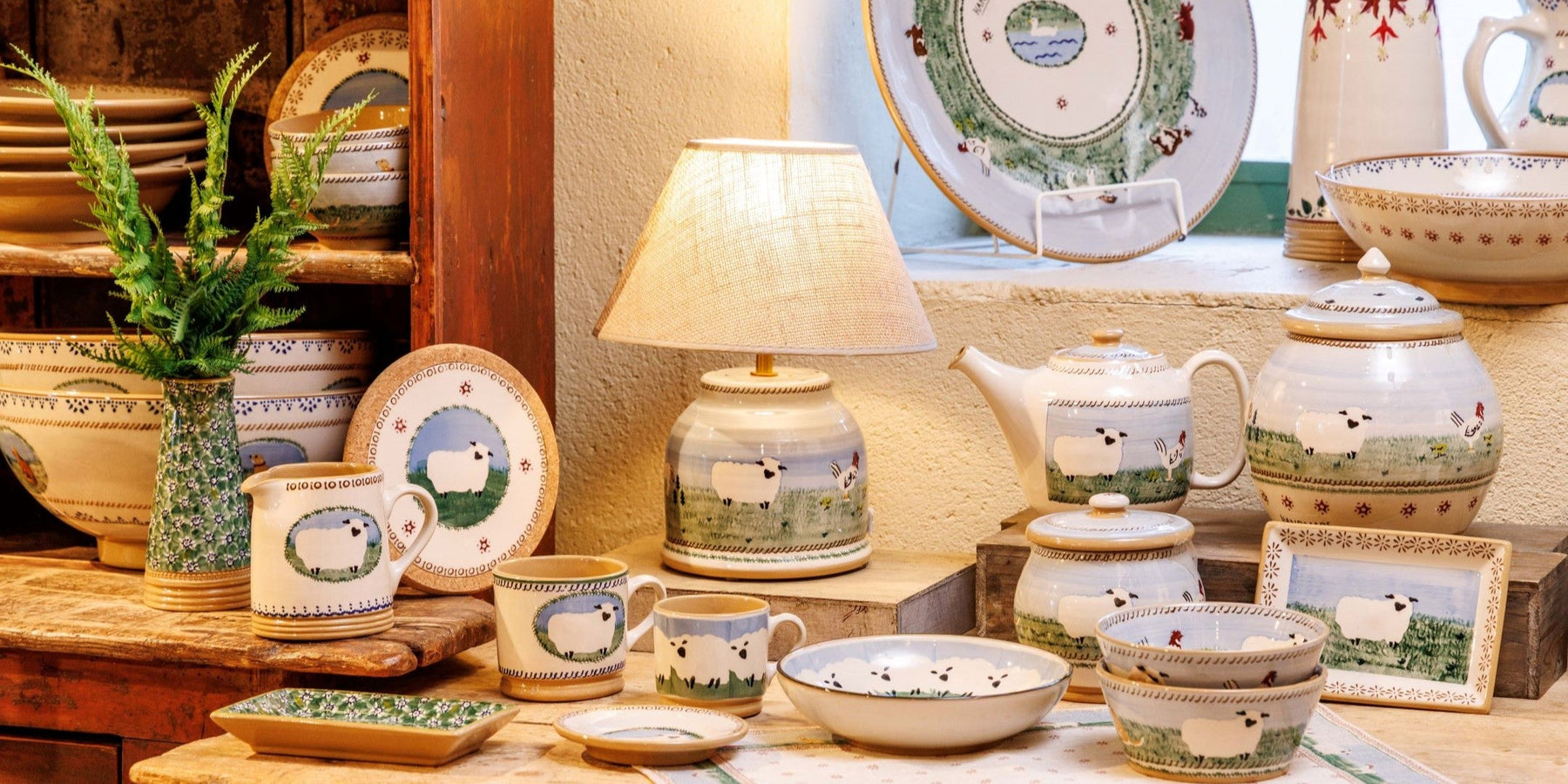 Nicholas Mosse Handcrafted Irish Table and Giftware Pottery