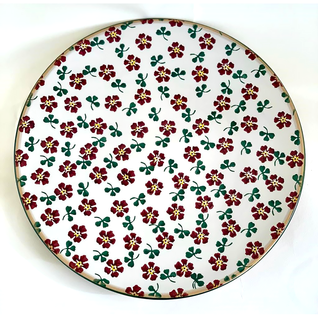 Shallow Dish Irish Rose | Handcrafted Irish Pottery | Nicholas Mosse